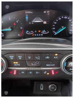 Black Ford Focus 2020 in Siauliai, with an engine capacity of 1.50 L and mileage of 243 thousand km for 9650 €, photo 22 on AUTOMOTO.COM.LV
