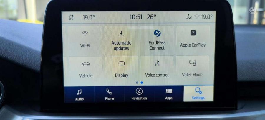 Black Ford Focus 2020 in Siauliai, with an engine capacity of 1.50 L and mileage of 243 thousand km for 8950 €, photo 21 on AUTOMOTO.COM.LV