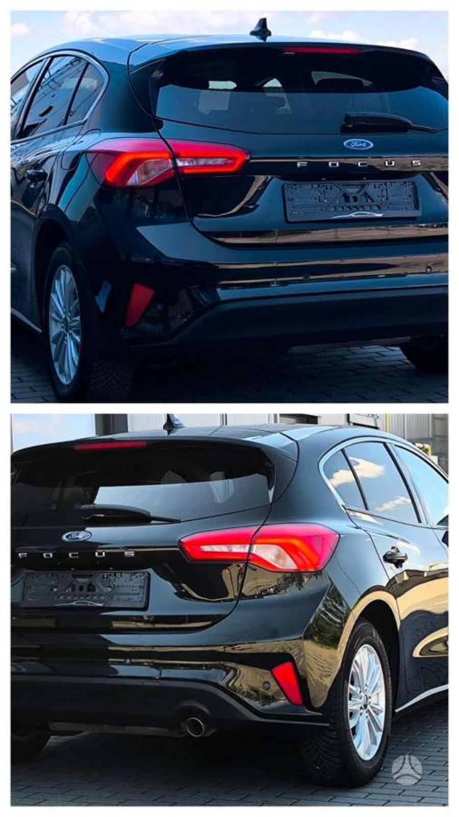 Black Ford Focus 2020 in Siauliai, with an engine capacity of 1.50 L and mileage of 243 thousand km for 8950 €, photo 11 on AUTOMOTO.COM.LV
