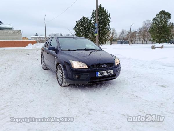 Black Ford Focus 2007 in Tallinn, with an engine capacity of 1.60 L and mileage of 287 thousand km for 1499 €, photo 2 on AUTOMOTO.COM.LV