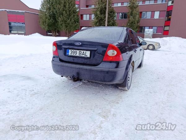 Black Ford Focus 2007 in Tallinn, with an engine capacity of 1.60 L and mileage of 287 thousand km for 1499 €, photo 4 on AUTOMOTO.COM.LV