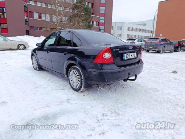 Black Ford Focus 2007 in Tallinn, with an engine capacity of 1.60 L and mileage of 287 thousand km for 1499 €, photo 6 on AUTOMOTO.COM.LV