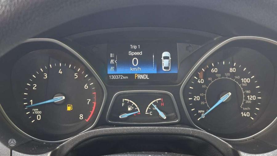Black Ford Focus 2016 in Klaipeda, with an engine capacity of 2.00 L and mileage of 130 thousand km for 3599 €, photo 23 on AUTOMOTO.COM.LV