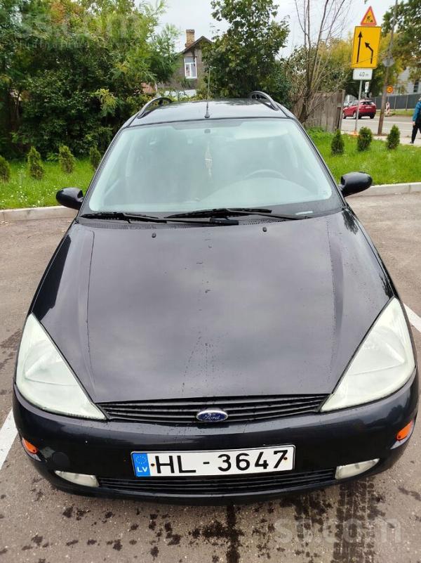 Black Ford Focus 2000 in Riga, with an engine capacity of 1.60 L and mileage of 275 thousand km for 500 €, photo 7 on AUTOMOTO.COM.LV