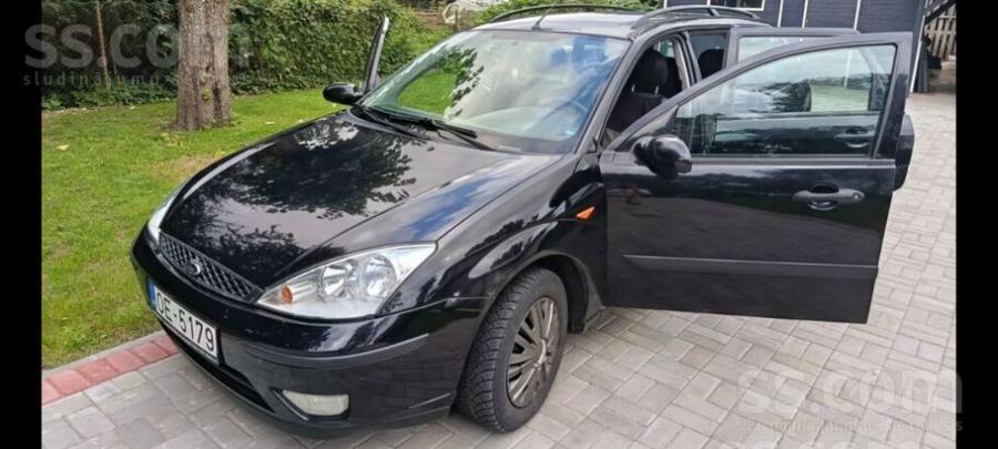 Melns Ford Focus 2003 Valmiera, ar dzinēja tilpumu 1.60 L un nobraukumu 134 tūkst. km par 1350 €, foto 1 vietnē AUTOMOTO.COM.LV