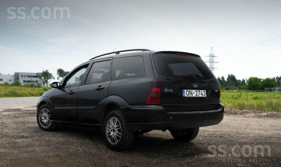 Melns Ford Focus 2004 Rīga, ar dzinēja tilpumu 1.80 L un nobraukumu 322 tūkst. km par 500 €, foto 4 vietnē AUTOMOTO.COM.LV