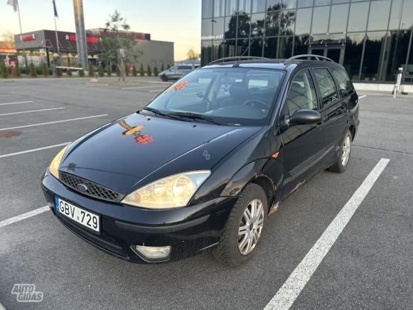 Melns Ford Focus 2004 Kauņa, ar dzinēja tilpumu 1.80 L un nobraukumu 321 tūkst. km par 499 €, foto 1 vietnē AUTOMOTO.COM.LV