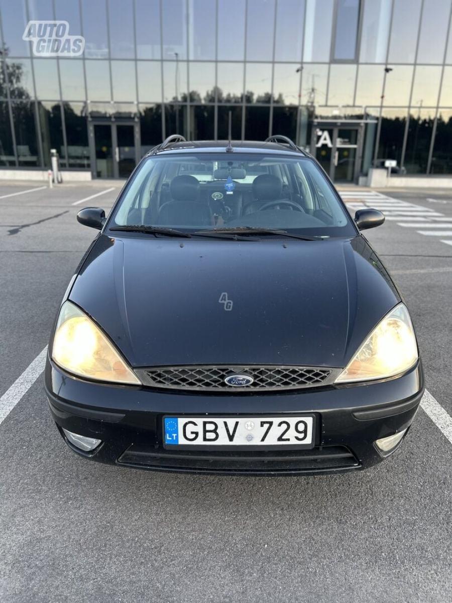 Black Ford Focus 2004 in Kaunas, with an engine capacity of 1.80 L and mileage of 321 thousand km for 499 €, photo 3 on AUTOMOTO.COM.LV