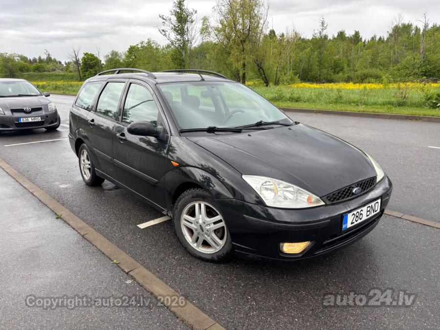 Black Ford Focus 2005 in Tallinn, with an engine capacity of 1.80 L and mileage of 219 thousand km for 999 €, photo 1 on AUTOMOTO.COM.LV