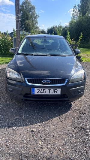 Black Ford Focus 2007 in Viljandi, with an engine capacity of 1.60 L and mileage of 330 thousand km for 1499 €, photo  on AUTOMOTO.COM.LV