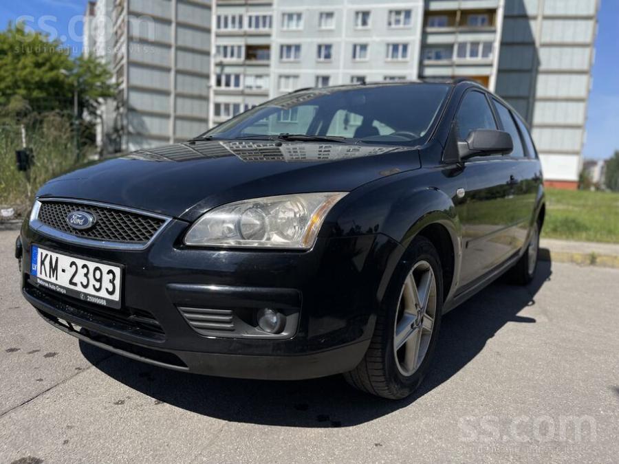 Melns Ford Focus 2008 Rīga, ar dzinēja tilpumu 1.60 L un nobraukumu 331 tūkst. km par 550 €, foto 1 vietnē AUTOMOTO.COM.LV