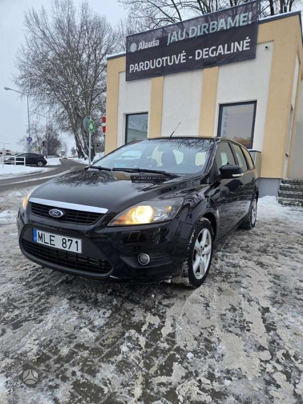 Melns Ford Focus 2008 Viļņa, ar dzinēja tilpumu 1.56 L un nobraukumu 278 tūkst. km par 1600 €, foto 9 vietnē AUTOMOTO.COM.LV