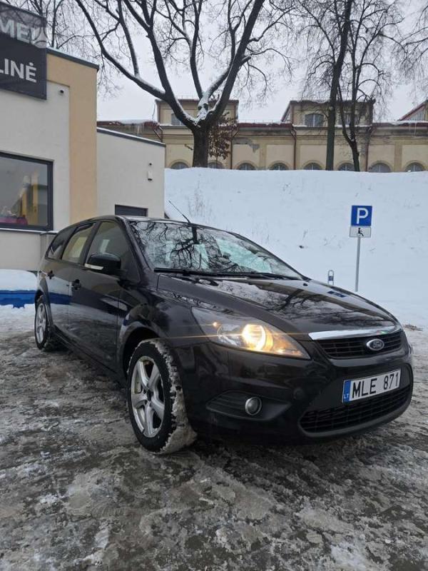 Melns Ford Focus 2008 Viļņa, ar dzinēja tilpumu 1.56 L un nobraukumu 278 tūkst. km par 1600 €, foto 10 vietnē AUTOMOTO.COM.LV