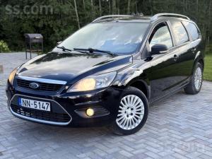 Black Ford Focus 2008 in Cesis, with an engine capacity of 1.60 L and mileage of 316 thousand km for 1350 €, photo  on AUTOMOTO.COM.LV