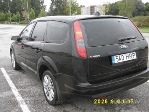 Black Ford Focus 2008 in Tallinn, with an engine capacity of 1.80 L and mileage of 405 thousand km for 2200 €, photo 3 on AUTOMOTO.COM.LV