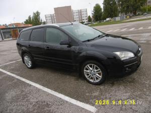 Black Ford Focus 2008 in Tallinn, with an engine capacity of 1.80 L and mileage of 405 thousand km for 2200 €, photo 7 on AUTOMOTO.COM.LV