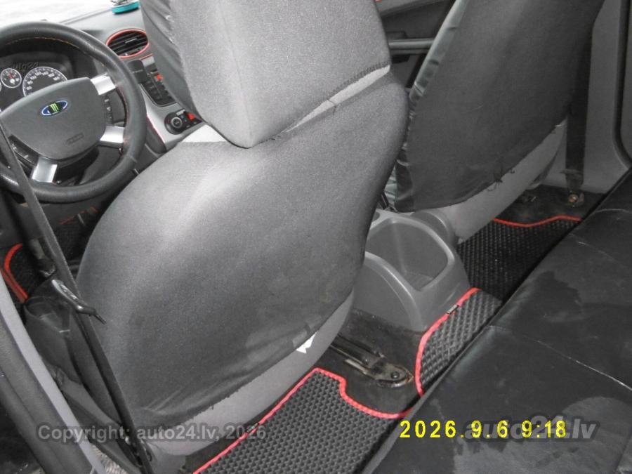 Black Ford Focus 2008 in Tallinn, with an engine capacity of 1.80 L and mileage of 405 thousand km for 2200 €, photo 14 on AUTOMOTO.COM.LV