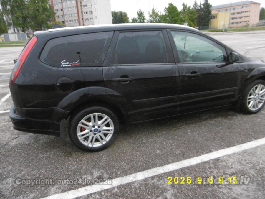 Black Ford Focus 2008 in Tallinn, with an engine capacity of 1.80 L and mileage of 405 thousand km for 2200 €, photo 17 on AUTOMOTO.COM.LV