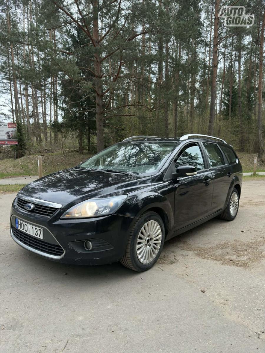 Black Ford Focus 2009 in Trakai, with an engine capacity of 1.60 L and mileage of 391 thousand km for 1000 €, photo 1 on AUTOMOTO.COM.LV