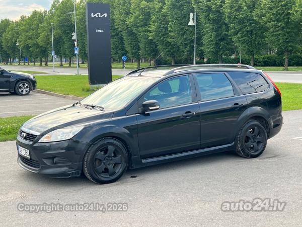 Black Ford Focus 2009 in Narva, with an engine capacity of 1.60 L and mileage of 320 thousand km for 999 €, photo 1 on AUTOMOTO.COM.LV