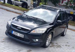 Melns Ford Focus 2009 Viļņa, ar dzinēja tilpumu 1.60 L un nobraukumu 239 tūkst. km par 1200 €, foto  vietnē AUTOMOTO.COM.LV