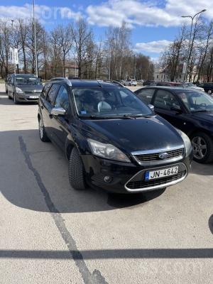 Black Ford Focus 2009 in Jelgava, with an engine capacity of 2.00 L and mileage of 366 thousand km for 1000 €, photo 7 on AUTOMOTO.COM.LV