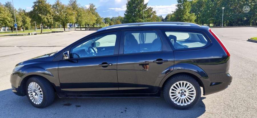 Black Ford Focus 2009 in Alytus, with an engine capacity of 1.56 L and mileage of 310 thousand km for 2100 €, photo 30 on AUTOMOTO.COM.LV
