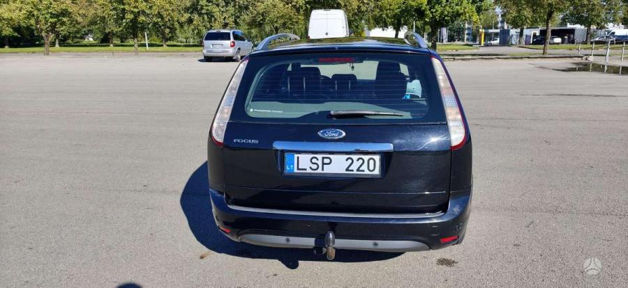 Black Ford Focus 2009 in Alytus, with an engine capacity of 1.56 L and mileage of 310 thousand km for 2100 €, photo 32 on AUTOMOTO.COM.LV