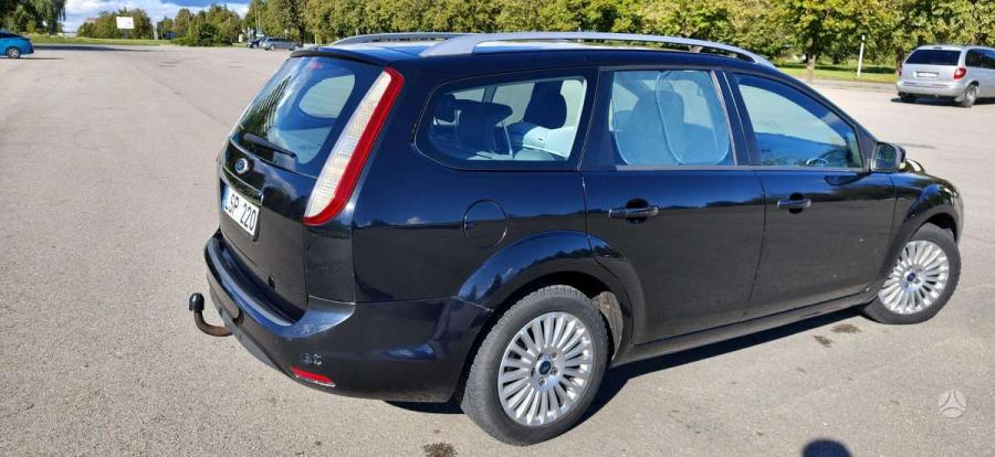 Black Ford Focus 2009 in Alytus, with an engine capacity of 1.56 L and mileage of 310 thousand km for 2100 €, photo 33 on AUTOMOTO.COM.LV
