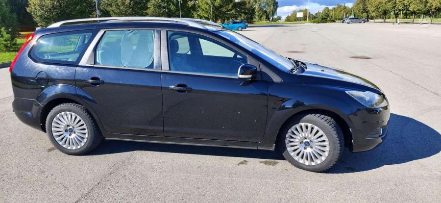 Black Ford Focus 2009 in Alytus, with an engine capacity of 1.56 L and mileage of 310 thousand km for 2100 €, photo 34 on AUTOMOTO.COM.LV
