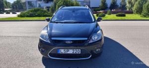Black Ford Focus 2009 in Alytus, with an engine capacity of 1.60 L and mileage of 310 thousand km for 2100 €, photo 4 on AUTOMOTO.COM.LV