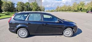 Black Ford Focus 2009 in Alytus, with an engine capacity of 1.60 L and mileage of 310 thousand km for 2100 €, photo 12 on AUTOMOTO.COM.LV