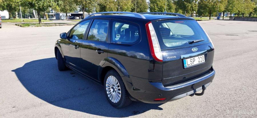 Black Ford Focus 2009 in Alytus, with an engine capacity of 1.60 L and mileage of 310 thousand km for 2100 €, photo 34 on AUTOMOTO.COM.LV