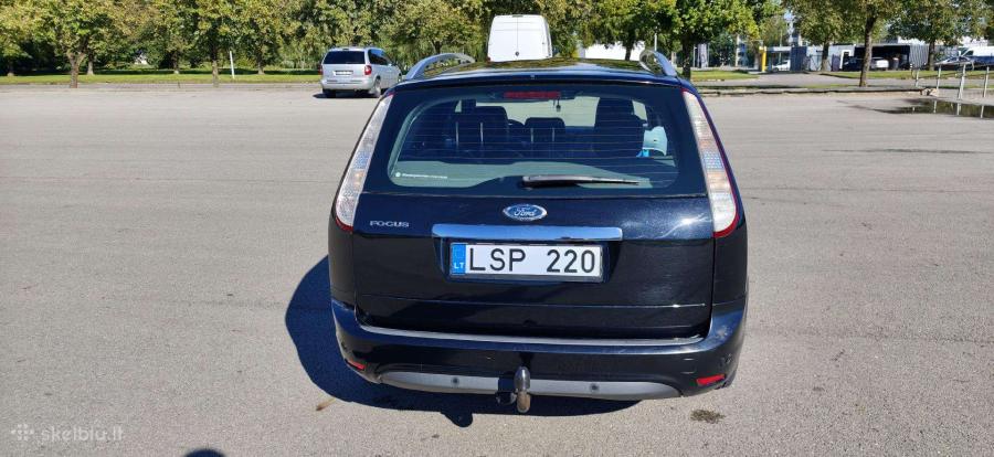 Black Ford Focus 2009 in Alytus, with an engine capacity of 1.60 L and mileage of 310 thousand km for 2100 €, photo 35 on AUTOMOTO.COM.LV