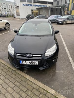 Black Ford Focus 2011 in Bauska, with an engine capacity of 1.60 L and mileage of 260 thousand km for 3450 €, photo 17 on AUTOMOTO.COM.LV