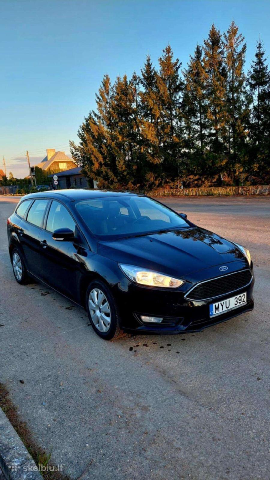 Black Ford Focus 2014 in Kretinga, with an engine capacity of 1.00 L and mileage of 188 thousand km for 3400 €, photo 5 on AUTOMOTO.COM.LV