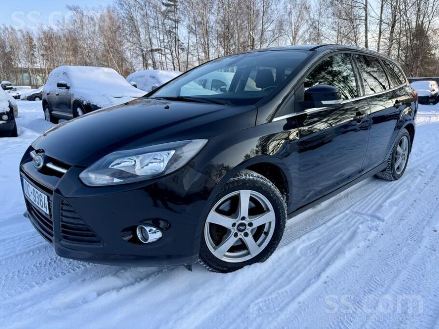 Black Ford Focus 2014 in Riga, with an engine capacity of 2.00 L and mileage of 0 thousand km for 4990 €, photo 1 on AUTOMOTO.COM.LV