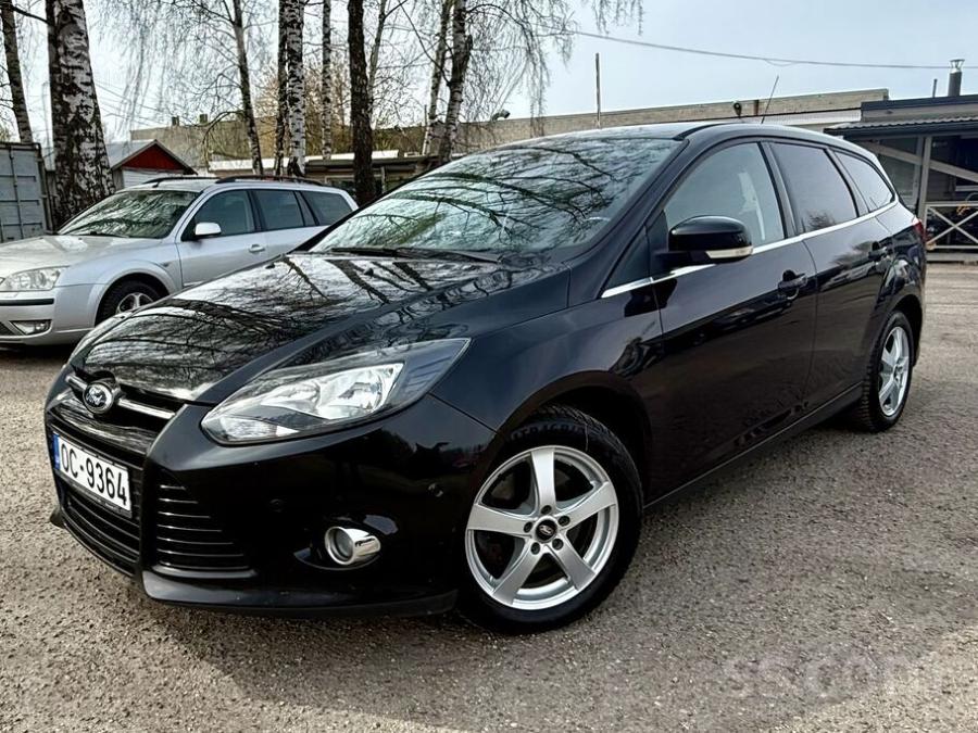 Black Ford Focus 2014 in Riga, with an engine capacity of 2.00 L and mileage of 0 thousand km for 4790 €, photo 1 on AUTOMOTO.COM.LV