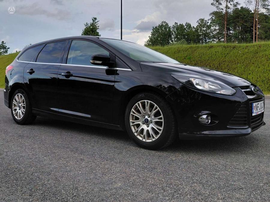 Black Ford Focus 2014 in Kaunas, with an engine capacity of 1.56 L and mileage of 302 thousand km for 4500 €, photo 6 on AUTOMOTO.COM.LV