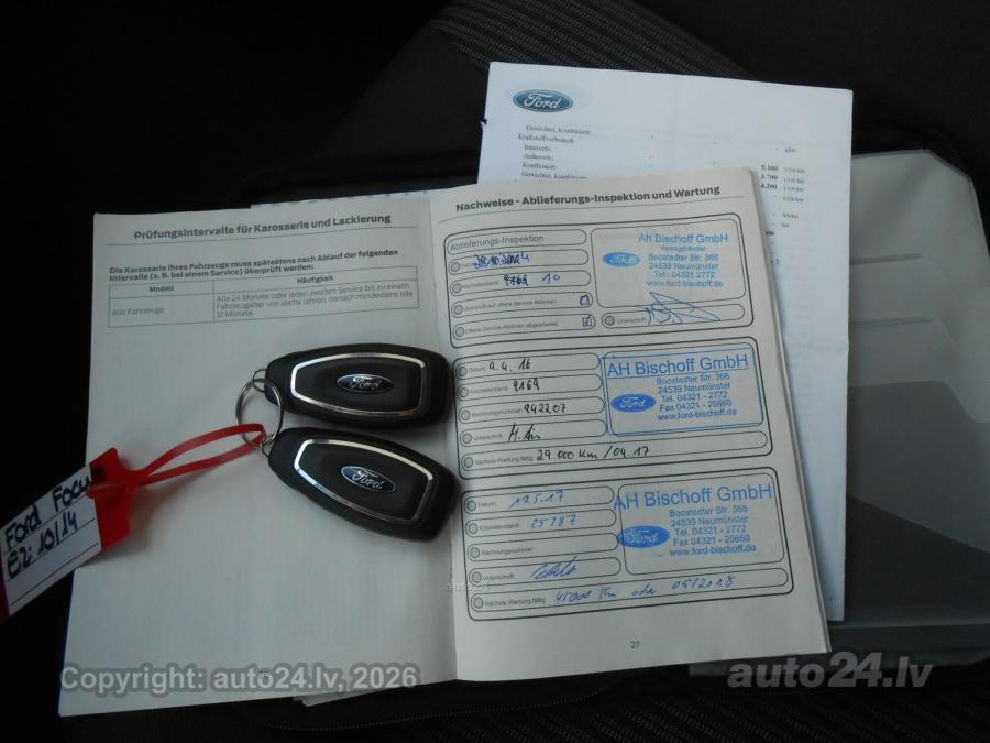 Melns Ford Focus 2014 Viljandi, ar dzinēja tilpumu 1.60 L un nobraukumu 213 tūkst. km par 4990 €, foto 15 vietnē AUTOMOTO.COM.LV