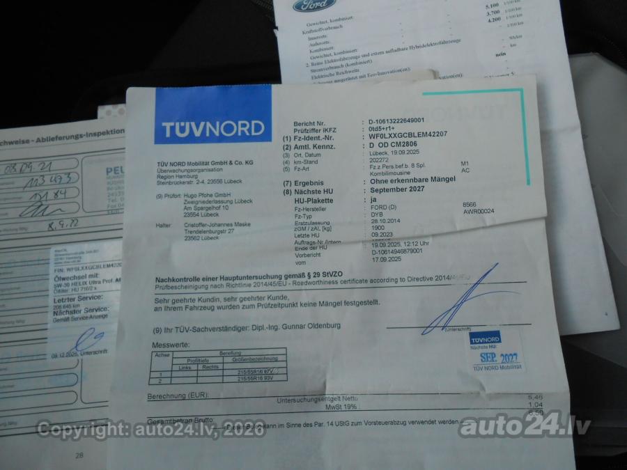Melns Ford Focus 2014 Viljandi, ar dzinēja tilpumu 1.60 L un nobraukumu 213 tūkst. km par 4990 €, foto 17 vietnē AUTOMOTO.COM.LV