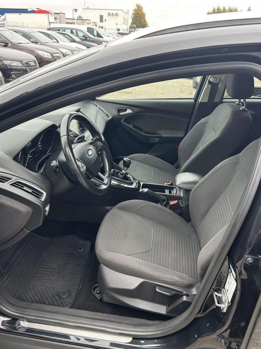 Black Ford Focus 2014 in Marijampole, with an engine capacity of 1.56 L and mileage of 149 thousand km for 4250 €, photo 13 on AUTOMOTO.COM.LV