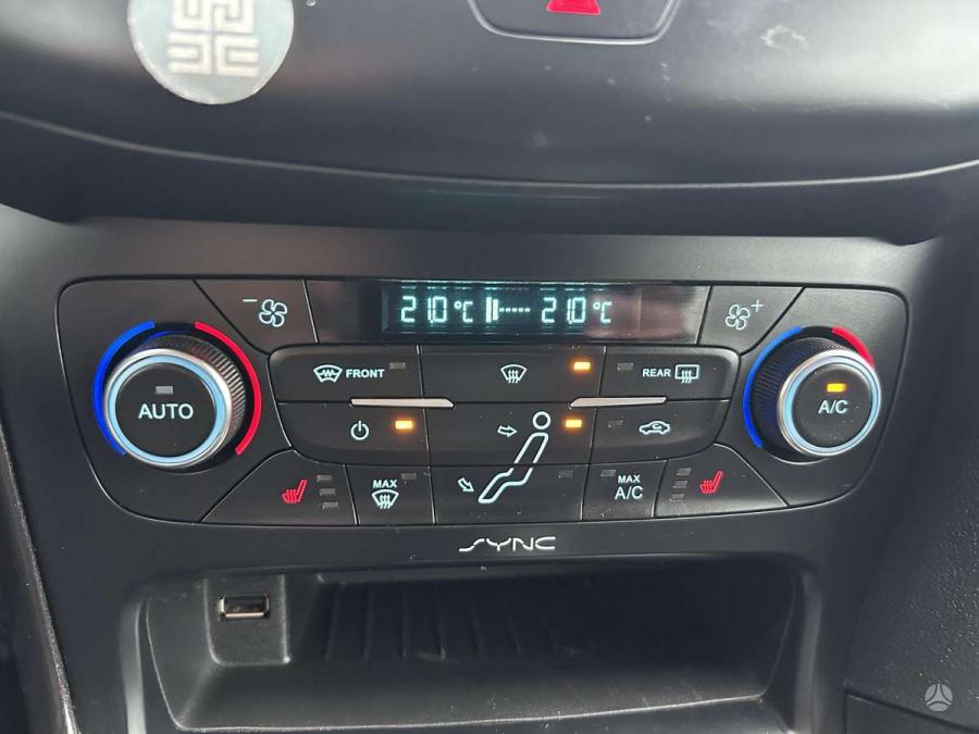 Black Ford Focus 2014 in Marijampole, with an engine capacity of 1.56 L and mileage of 149 thousand km for 4250 €, photo 18 on AUTOMOTO.COM.LV