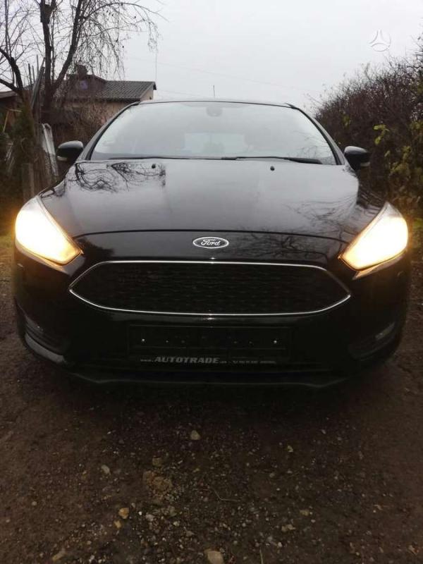 Black Ford Focus 2015 in Kaunas, with an engine capacity of 1.50 L and mileage of 306 thousand km for 2650 €, photo 1 on AUTOMOTO.COM.LV