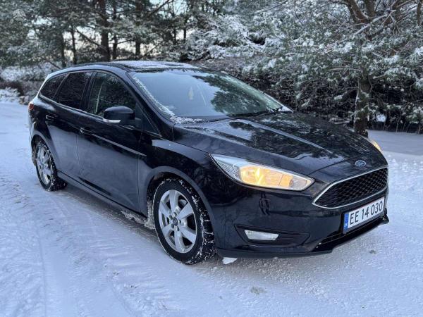 Black Ford Focus 2015 in Klaipeda, with an engine capacity of 1.50 L and mileage of 235 thousand km for 6200 €, photo 1 on AUTOMOTO.COM.LV