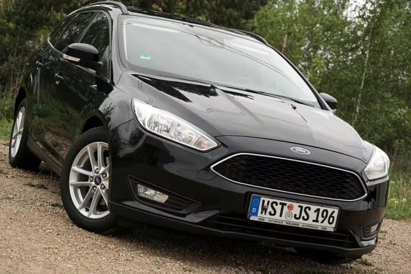 Black Ford Focus 2015 in Riga, with an engine capacity of 1.50 L and mileage of 163 thousand km for 7200 €, photo 1 on AUTOMOTO.COM.LV