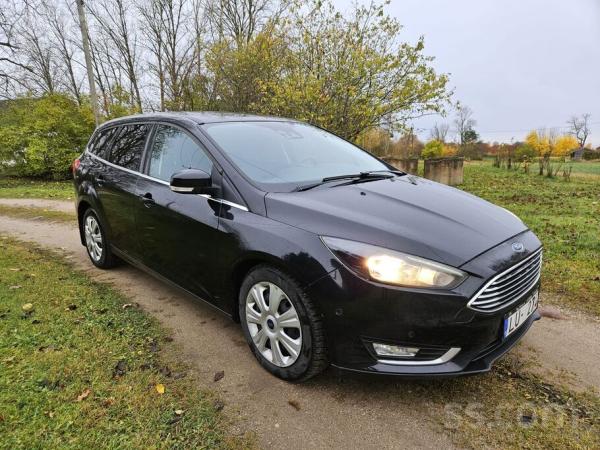 Black Ford Focus 2015 in Riga, with an engine capacity of 1.50 L and mileage of 201 thousand km for 5800 €, photo 1 on AUTOMOTO.COM.LV