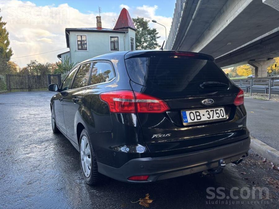 Black Ford Focus 2016 in Riga, with an engine capacity of 1.50 L and mileage of 0 thousand km for 6490 €, photo 2 on AUTOMOTO.COM.LV