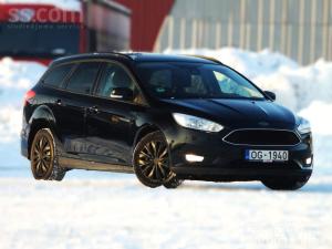 Black Ford Focus 2016 in Riga, with an engine capacity of 1.50 L and mileage of 265 thousand km for 7200 €, photo 3 on AUTOMOTO.COM.LV