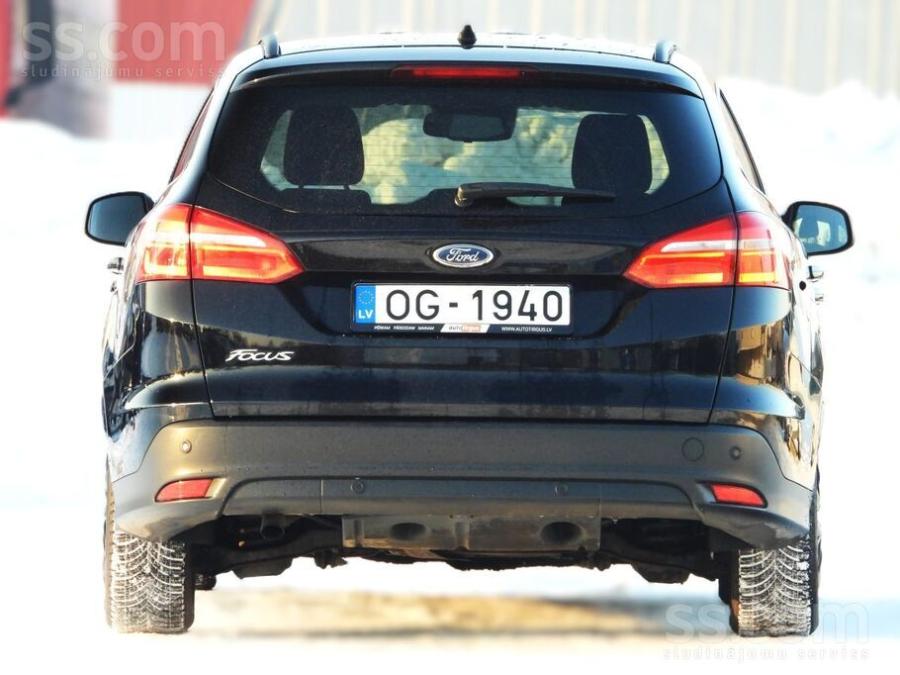 Black Ford Focus 2016 in Riga, with an engine capacity of 1.50 L and mileage of 265 thousand km for 7200 €, photo 6 on AUTOMOTO.COM.LV